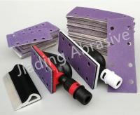 China Professional Purple Ceramic Sanding Disc for Car Body and Putty Polishing 40 800 Grit for sale