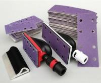 China 125mm/5 INCH Purple Sanding Disc Manufactured in for Polishing Workpiece for sale
