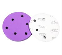 China 125mm/5 INCH Purple Sanding Disc Manufactured in for Polishing Workpiece for sale