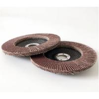 China Customized Support OEM 115mm 4 1/2 inch Sanding Flap Disc for Metal Stainless Steel 40 60 for sale