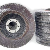 China Customized Support OEM 115mm 4 1/2 inch Sanding Flap Disc for Metal Stainless Steel 40 60 for sale