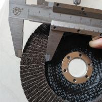 China Circular Sanders Grinding Wheel Flap Disk Grit P40 P60 80 100 120 for Metal Wood Steel for sale