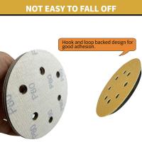 China Waterproof Film Sanding Disc Abrasives Sandpaper Disk for Automotive Sample Free for sale