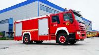 China Dongfeng 4X2 4000L Water Tank Fire Fighting Truck with 60L/s Pump Euro4 for sale