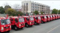 China Dongfeng 4x2 5000L Water Foam Fire Truck 60L/s Fire Pump Fire Fighting Equipment for sale
