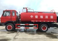 China Dongfeng 4x4 Fire Tanker Truck 5CBM Water Tank 60L/s Fire Pump for sale