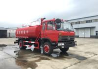 China Dongfeng 4x4 Fire Tanker Truck 5CBM Water Tank 60L/s Fire Pump for sale
