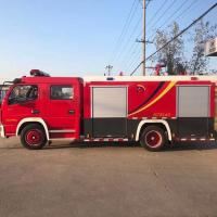 China Dongfeng 4X2 4000L Water Tank Fire Fighting Truck with 60L/s Pump Euro4 for sale
