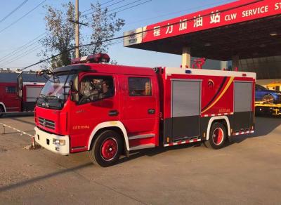China Dongfeng 4X2 4000L Water Tank Fire Fighting Truck with 60L/s Pump Euro4 for sale