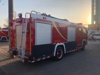 China Dongfeng 4X2 4000L Water Tank Fire Fighting Truck with 60L/s Pump Euro4 for sale