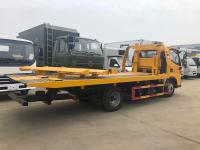 China JAC 5 Ton Flatbed Wrecker Towing Truck 5500mm Platform Hydraulic Recovery Vehicle for sale