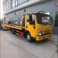 China 5.6m Platform Road Rescue Truck 4 Ton 5 Ton 6 Ton Recovery Vehicle Flatbed Tow Truck for sale