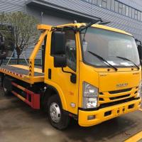 China Dongfeng 4 Ton 5 Ton 8 Ton Road Wrecker Towing Truck 130HP Flatbed Tow Truck for sale