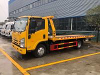 China Dongfeng 4 Ton 5 Ton 8 Ton Road Wrecker Towing Truck 130HP Flatbed Tow Truck for sale