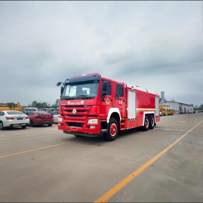 China Sinotruk HOWO 12 Ton 380HP Foam Fire Fighting Truck 8000L Water 4000L Foam for sale