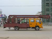 China 22m Pickup Truck Articulated Boom Lift Aerial Work Platform 200kg Capacity 360 Degree Rotation for sale