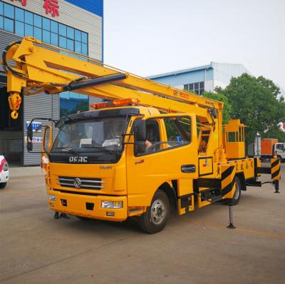 China Dongfeng 24m Hydraulic Aerial Platform Truck 140HP Diesel High Altitude Work Vehicle for sale