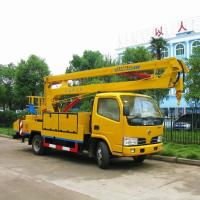 China Dongfeng 24m Hydraulic Aerial Manlift High Altitude Working Platform Truck 140HP for sale