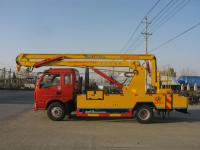 China 24m High Altitude Aerial Platform Truck 24 Meter Bucket Manlift with Insulation Overhead Working for sale