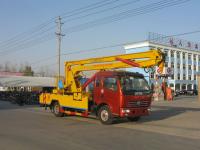 China 24m High Altitude Aerial Platform Truck 24 Meter Bucket Manlift with Insulation Overhead Working for sale