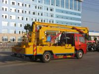 China 24m High Altitude Aerial Platform Truck 24 Meter Bucket Manlift with Insulation Overhead Working for sale