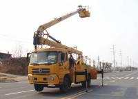China Dongfeng 4x2 20m Telescopic Boom Aerial Platform Truck with Hydraulic Folding Lift for sale