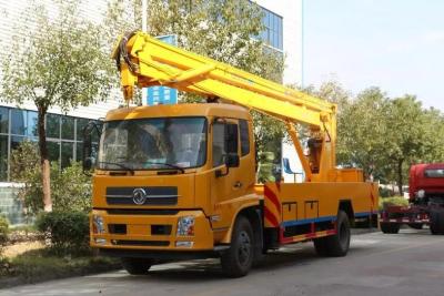 China Dongfeng 22m Aerial Platform Truck 360 Degree Rotation High Altitude Lift for sale