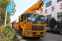 China Dongfeng 22m Aerial Platform Truck 360 Degree Rotation High Altitude Lift for sale