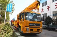 China Dongfeng 22m Aerial Platform Truck 360 Degree Rotation High Altitude Lift for sale