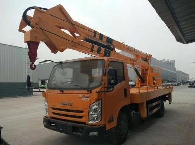 China JMC 4x2 14-16m Aerial Bucket Lift Truck 200kg Capacity Diesel Engine for sale