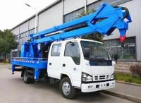 China 4x2 600P Double Cabin Manual 16m Bridge Inspection Aerial Platform Truck 120hp for sale