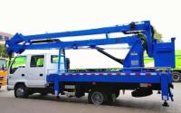 China 4x2 600P Double Cabin Manual 16m Bridge Inspection Aerial Platform Truck 120hp for sale