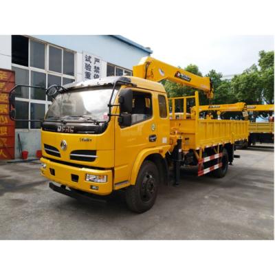 China Dongfeng 4x2 2 Ton Truck Mounted Crane with 12m Lifting Height and 360 Degree Rotation for sale