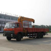 China Dongfeng 6x4 10 Ton Truck Mounted Crane with 4-Arm Telescopic Boom 12m Lifting Height for sale
