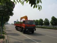 China Dongfeng 6x4 10 Ton Truck Mounted Crane with 4-Arm Telescopic Boom 12m Lifting Height for sale