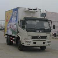 China Dongfeng 4-6 Ton Refrigerated Truck 20 CBM Light Van with Hydraulic Lift Platform for sale