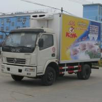 China Dongfeng 4-6 Ton Refrigerated Truck 20 CBM Light Van with Hydraulic Lift Platform for sale