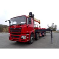 China Shacman 16 Ton Hydraulic Truck Mounted Crane 8x4 315HP Diesel Construction Service Truck for sale