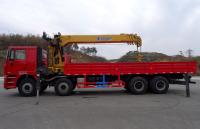 China Shacman 16 Ton Hydraulic Truck Mounted Crane 8x4 315HP Diesel Construction Service Truck for sale