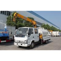 China JMC JAC 3 Ton Straight Boom Crane Truck 4x2 Diesel Euro 3 3308mm Wheelbase for sale