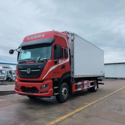 China Dongfeng 6x4 Tractor 40-50ton Refrigerator Semi Trailer Freezer Container 412HP for sale