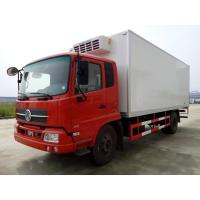 China Suzu 6 Tons Foton Refrigerator Van Truck 180HP 5600mm Wheelbase for Frozen Meat Vegetables for sale