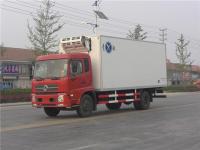 China Suzu 6 Tons Foton Refrigerator Van Truck 180HP 5600mm Wheelbase for Frozen Meat Vegetables for sale
