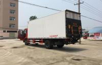 China Suzu 6 Tons Foton Refrigerator Van Truck 180HP 5600mm Wheelbase for Frozen Meat Vegetables for sale