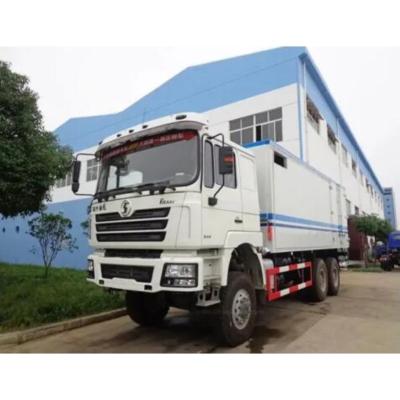 China Shacman 6x4 15-20 Ton Heavy Duty Cargo Truck with 1500kg Rear Lifting Platform for sale