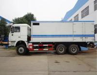 China Shacman 6x4 15-20 Ton Heavy Duty Cargo Truck with 1500kg Rear Lifting Platform for sale