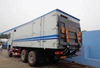 China Shacman 6x4 15-20 Ton Heavy Duty Cargo Truck with 1500kg Rear Lifting Platform for sale