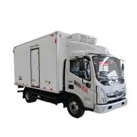 China Dongfeng 6 Ton Refrigerated Truck Freezer Cargo Van with 120HP Diesel Engine and Thermo King Unit for sale