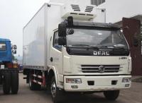 China Dongfeng 6 Ton Refrigerated Truck Freezer Cargo Van with 120HP Diesel Engine and Thermo King Unit for sale