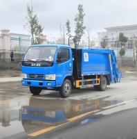 China Dongfeng 6CBM Waste Compactor Garbage Truck Compressed Rubbish Collector 102HP for sale